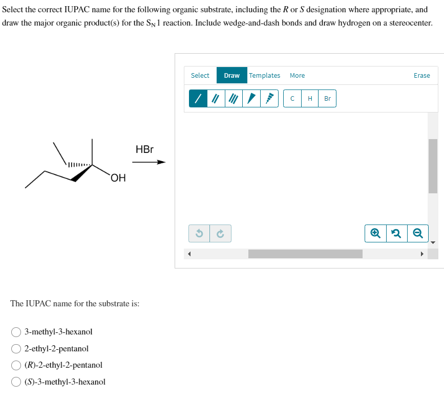 Solved Select the correct IUPAC name for the following | Chegg.com