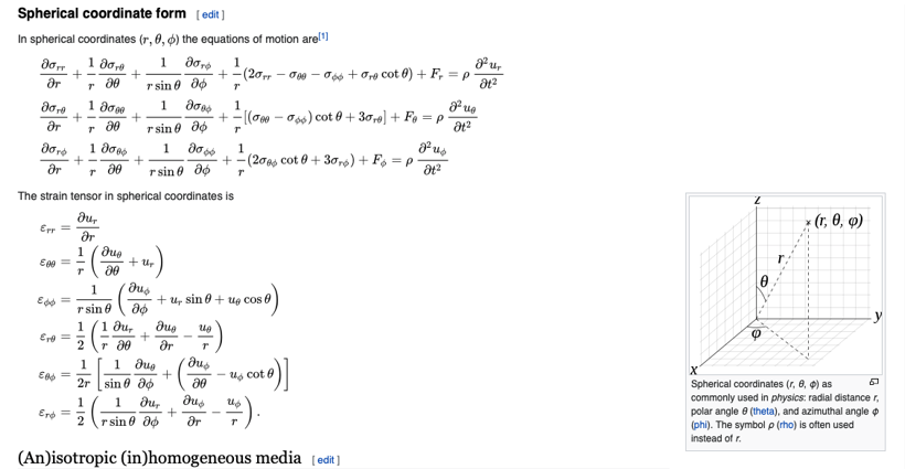Consider a spherical body. Using spherical | Chegg.com