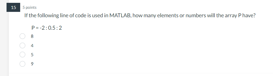 Solved 5 points If the following line of code is used in | Chegg.com