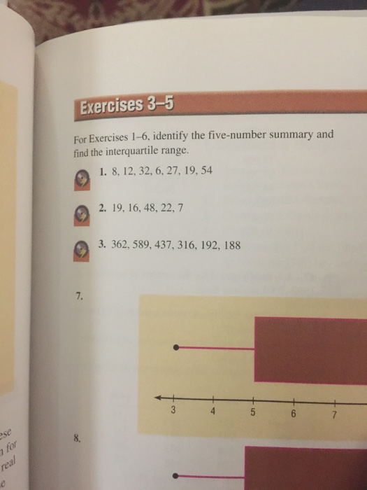 Solved Exercises 3-5 For Exercises 1-6, identify the | Chegg.com Solved Exercises 3-5 For Exercises 1-6, identify the | Chegg.com
