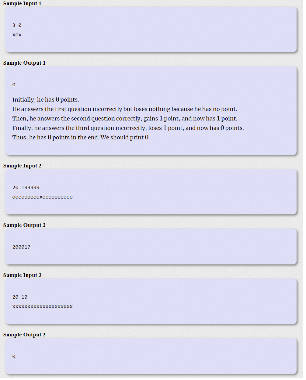 Solved [C++] Problem Statement Ame will answer N quiz | Chegg.com