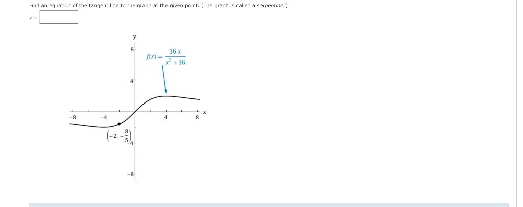 Solved Find an equation of the tangent line to the graph at | Chegg.com