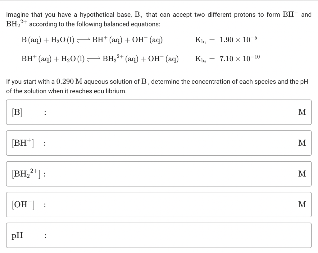 Solved Imagine that you have a hypothetical base, B, that | Chegg.com
