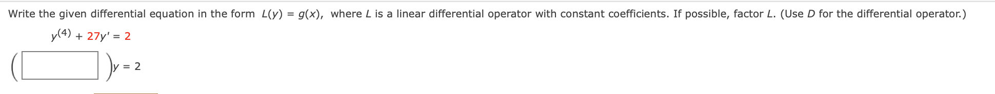 Solved Write the given differential equation in the form | Chegg.com