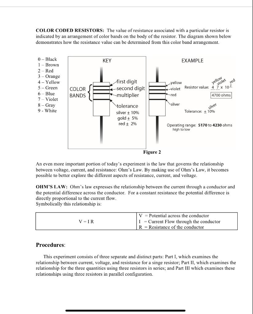 Solved E4b: Simple D.C. Circuits Introduction: An oft | Chegg.com