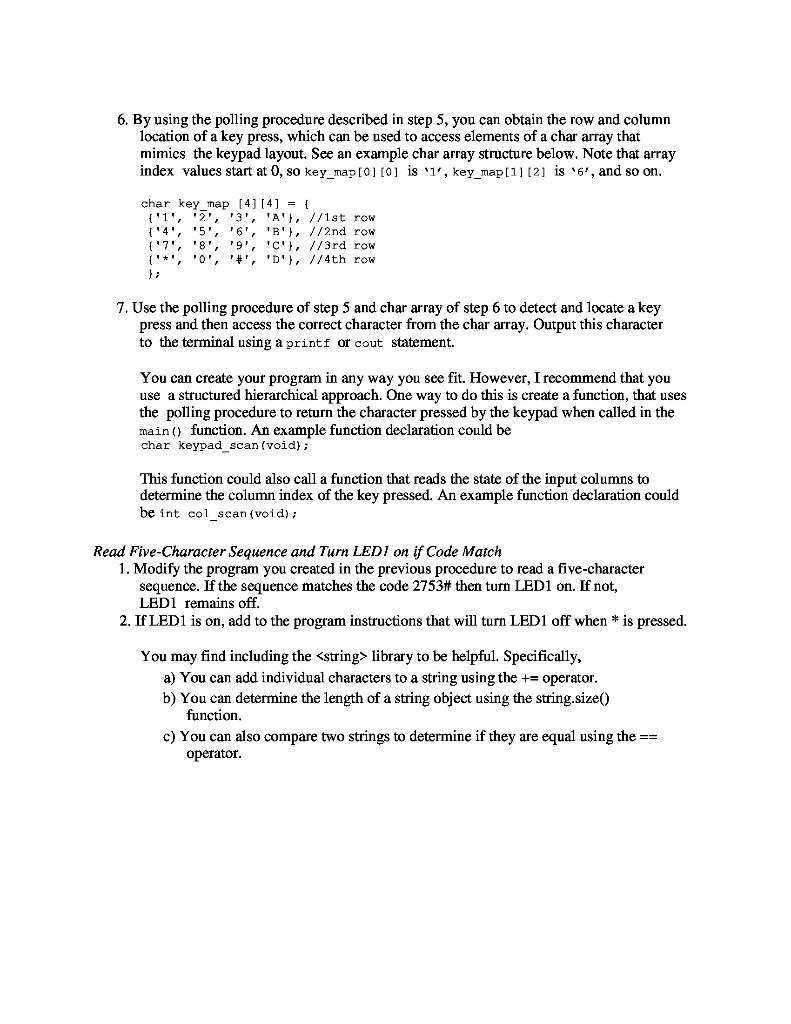 Solved Laboratory Procedure: For this lab, you will create a | Chegg.com