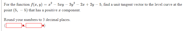 Solved For the function f(x, y) = x2 – 5xy – 3y2 – 2x + 2y – | Chegg.com