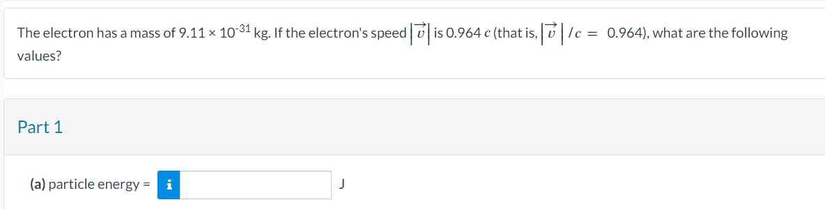 Solved The electron has a mass of 9.11×10-31kg. If ﻿the | Chegg.com