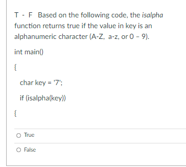 Solved Given: A function prototype named: getNumber has | Chegg.com