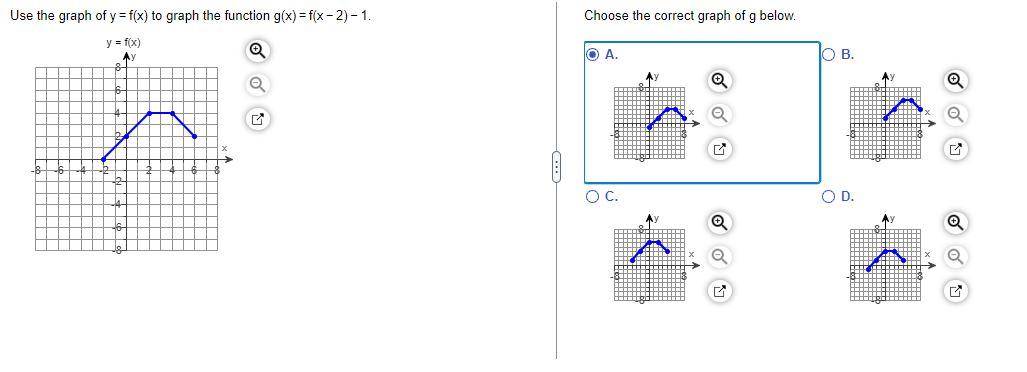 Solved Use the graph of y=f(x) to graph the function | Chegg.com