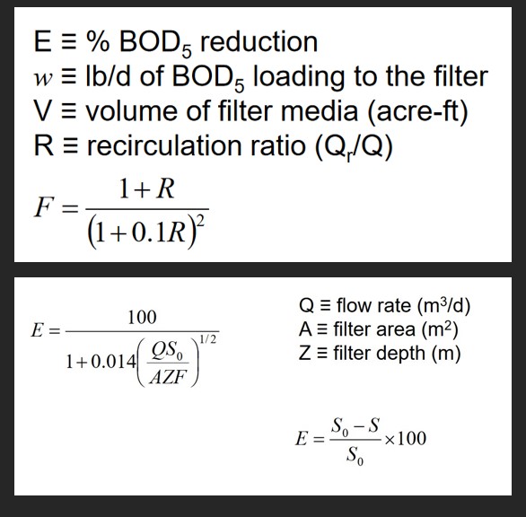 Determine the diameter of a single-stage rock media | Chegg.com