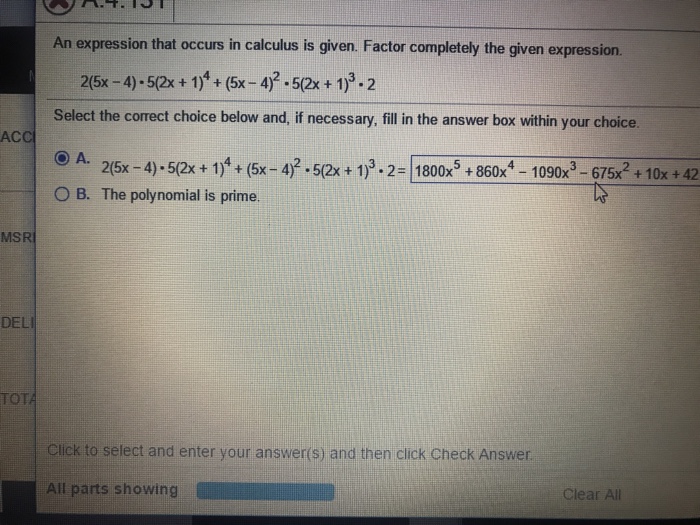 Solved An expression that occurs in calculus is given. | Chegg.com