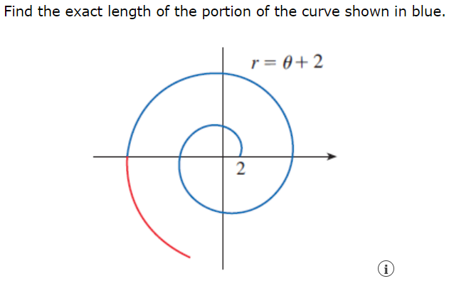Solved Find the exact length of the portion of the curve | Chegg.com