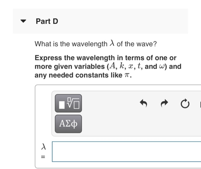 Solved Learning Goal: To understand the standard formula for | Chegg.com