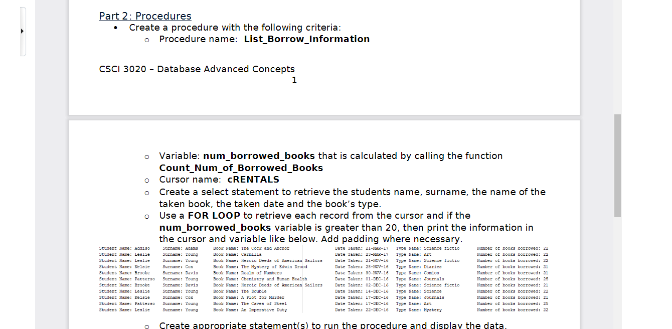 Solved The ERD for the library_database is shown in the | Chegg.com