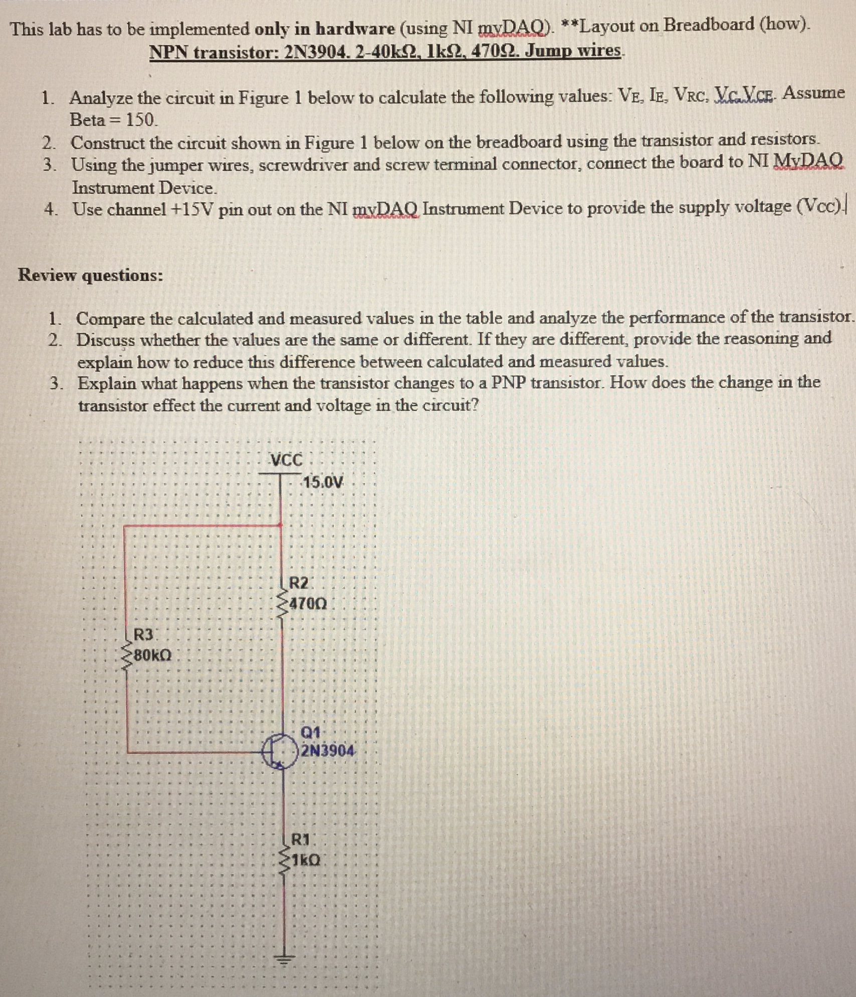 Solved This lab has to be implemented only in hardware | Chegg.com