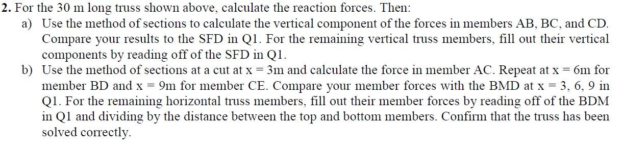 Solved ( 100 KN 100 KN 100 KN 100 KN M N 6 m 6 m 6 m 6 m 6 m | Chegg.com