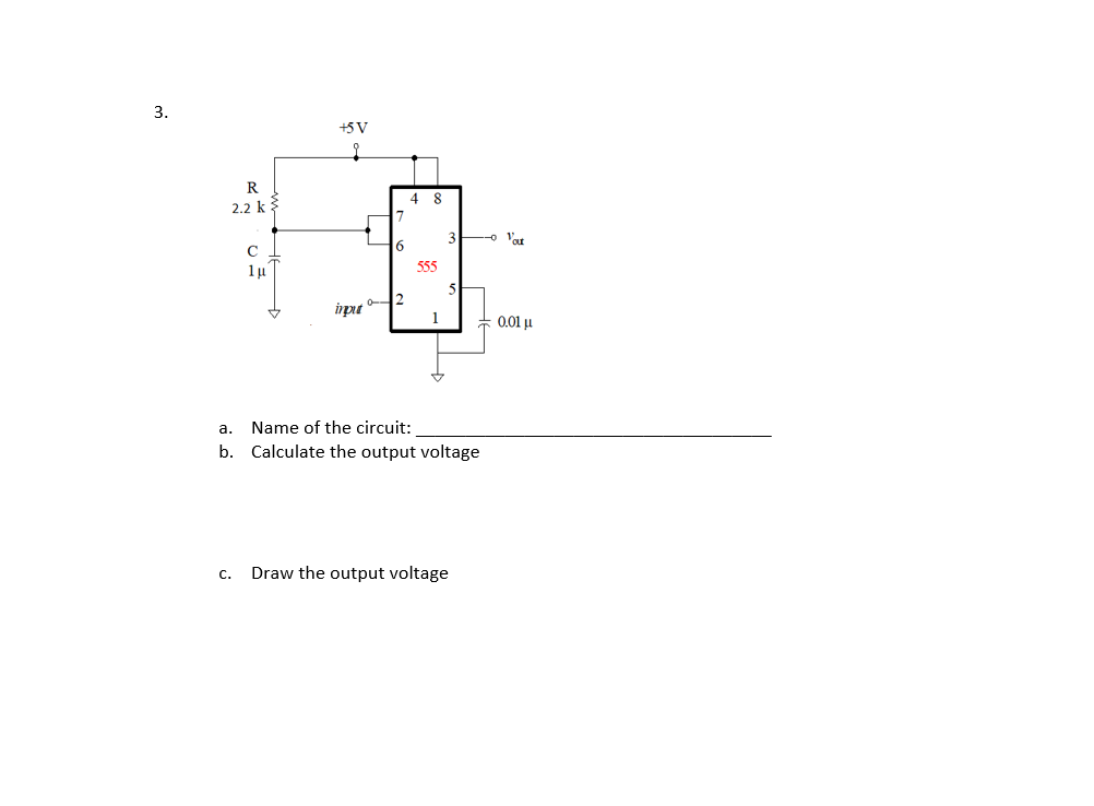 Solved c. Draw the output voltage | Chegg.com Solved c. Draw the output voltage | Chegg.com