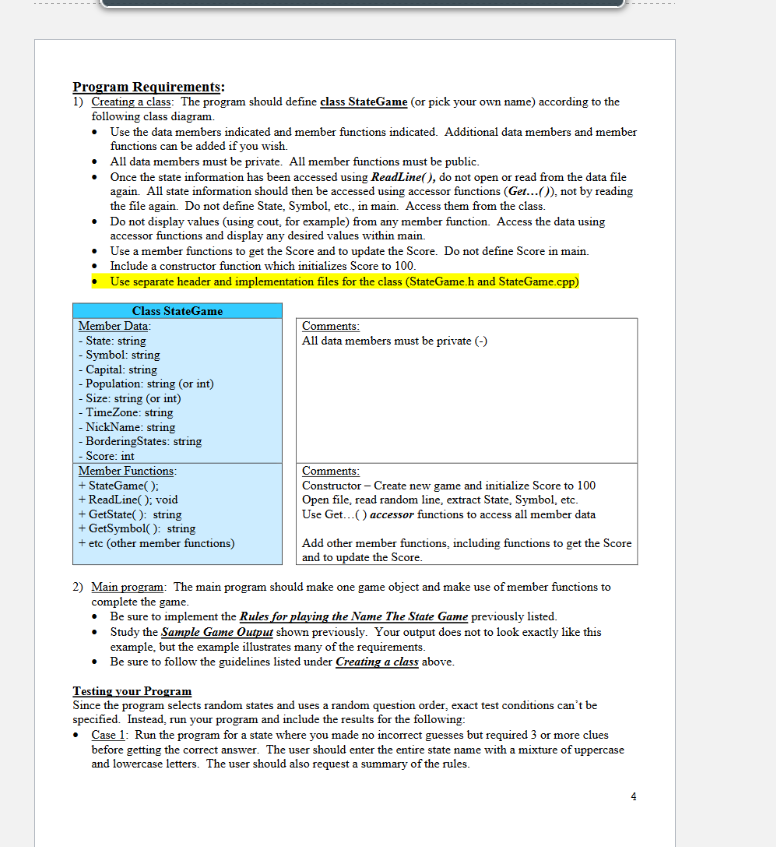 Need really need a working program with no errors on | Chegg.com