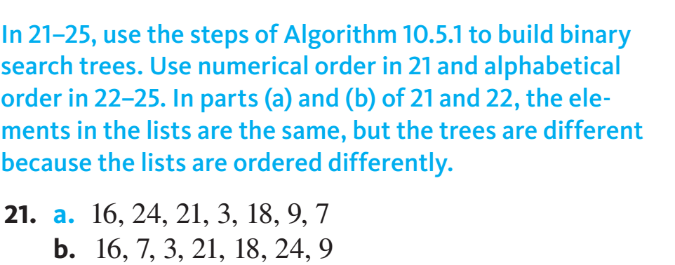 Solved Discrete mathematics In 21–25, use the steps of | Chegg.com