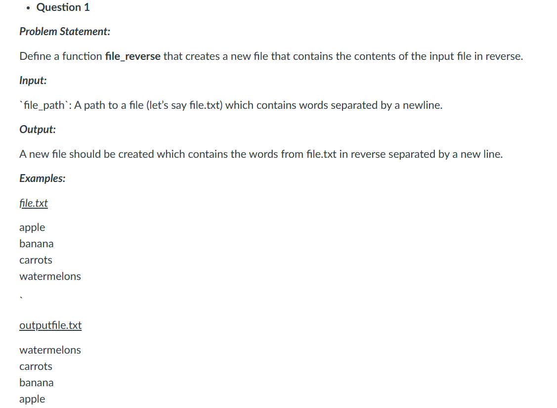 Solved You are NOT allowed to use the following constructs | Chegg.com