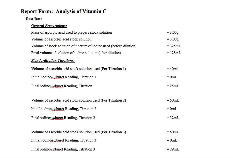 Solved I had provided the raw data, I just need help finding | Chegg.com