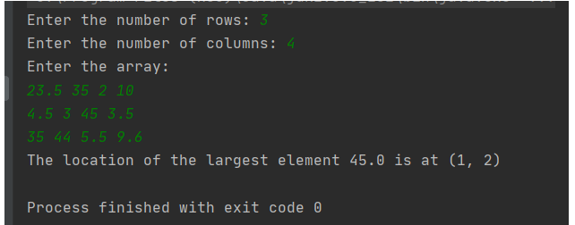 Solved (The Location class) Design a class named Location | Chegg.com