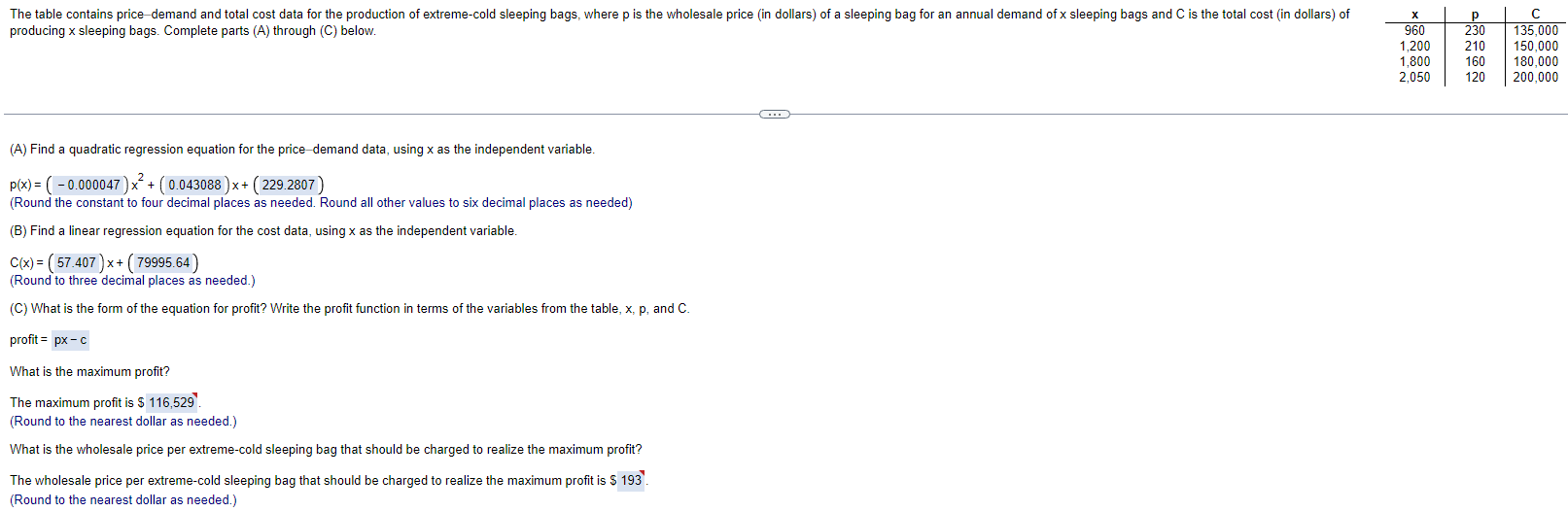 Solved All the answers in the picture are correct, but I | Chegg.com