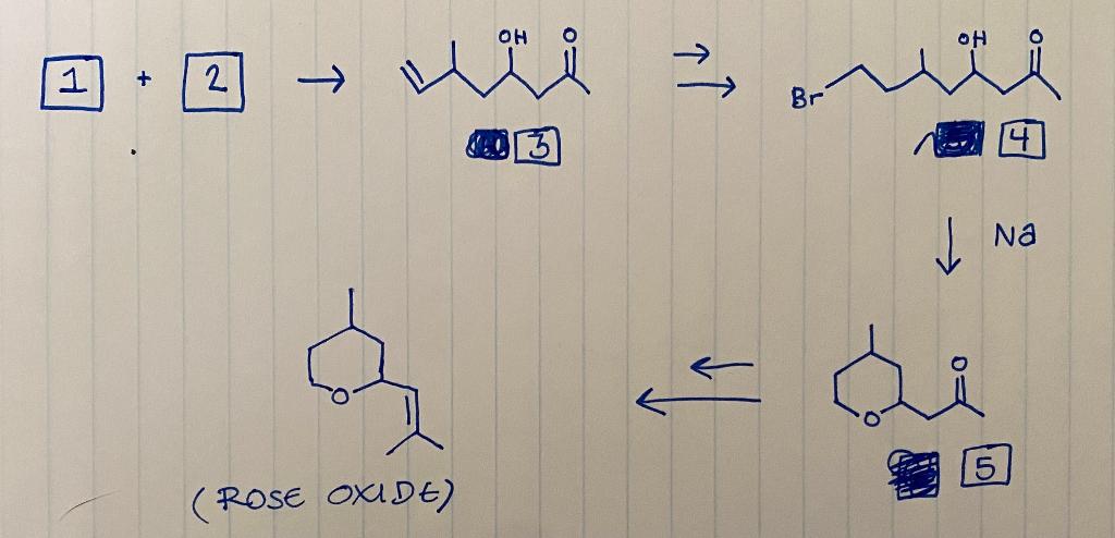 Solved 1. The first reaction is a mixed aldol addition using | Chegg.com