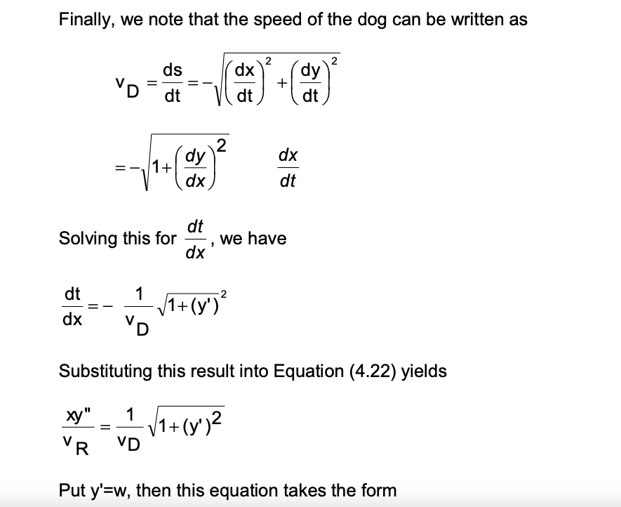 A dog chasing a rabbit is shown in Figure 4.4. The | Chegg.com