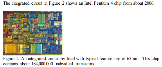 Moore's Law - The number of transistors on integrated | Chegg.com