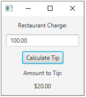 Solved CODE IN JAVA In this lab you will create a tip | Chegg.com