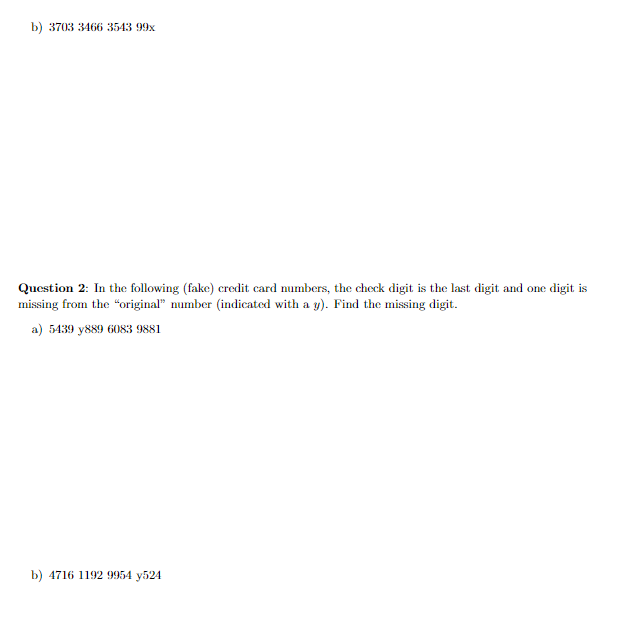 Solved Setting Numbers are used for identification in all | Chegg.com