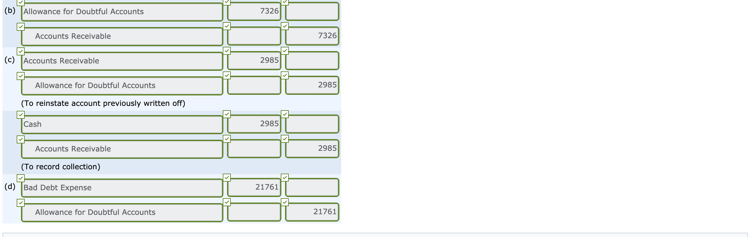 Solved Exercise 8-4 (Part Level Submission) At the beginning | Chegg.com
