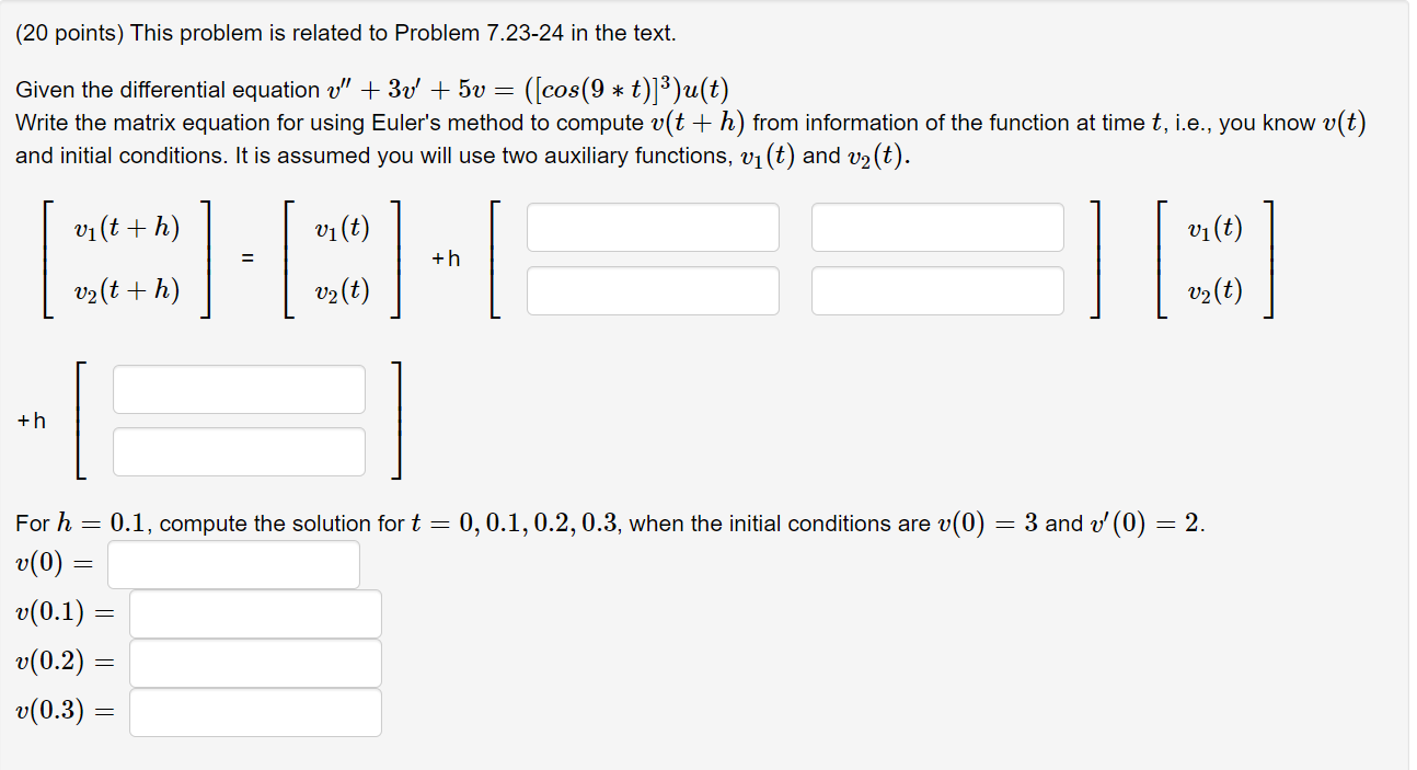 Solved (20 points) This problem is related to Problem | Chegg.com