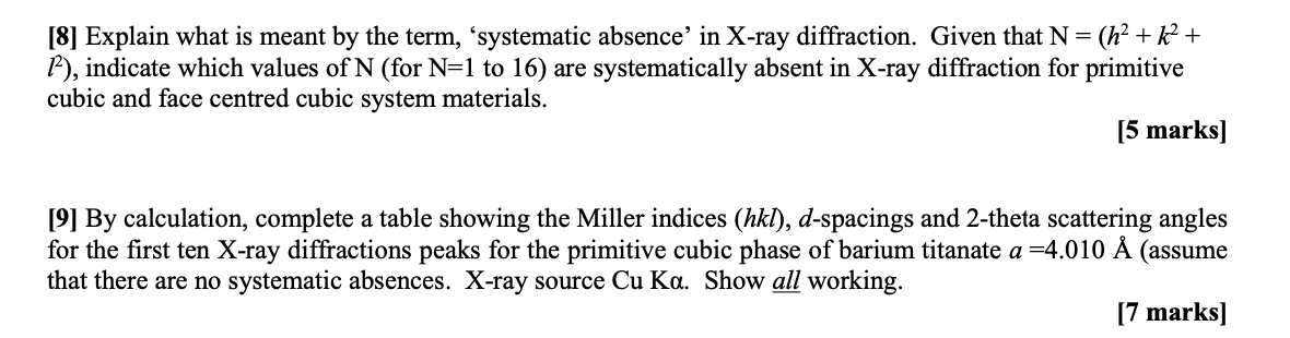Solved [8] Explain what is meant by the term, 'systematic | Chegg.com