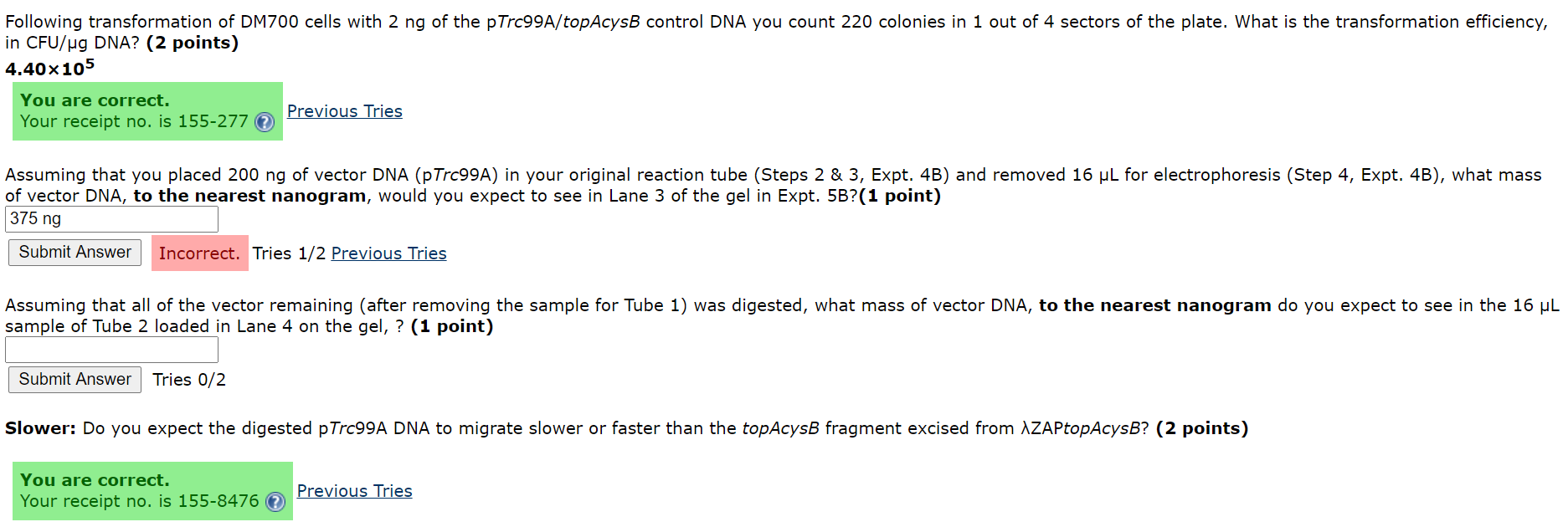 2. To the tube containing 7 µL of 10X restriction | Chegg.com