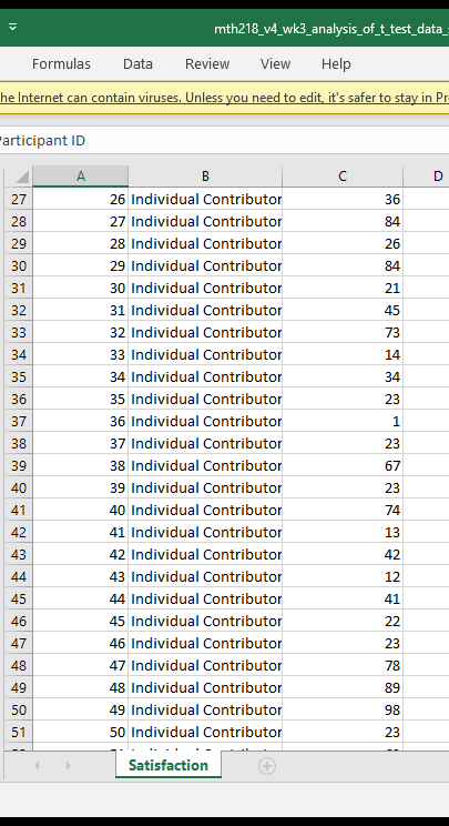 Solved Assignment ContentYou are in charge of conducting an | Chegg.com