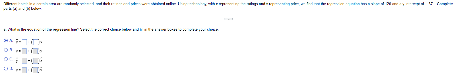 Solved parts (a) and (b) below. a. What is the equation of | Chegg.com