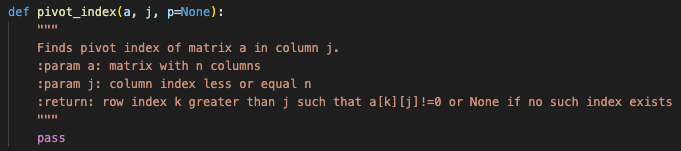 Solved Part B: General Forward Elimination In the lecture we | Chegg.com