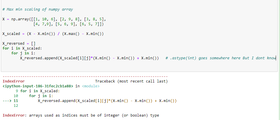 Solved Python I Scaled X Using Maxmin And I Am Looking To 8288