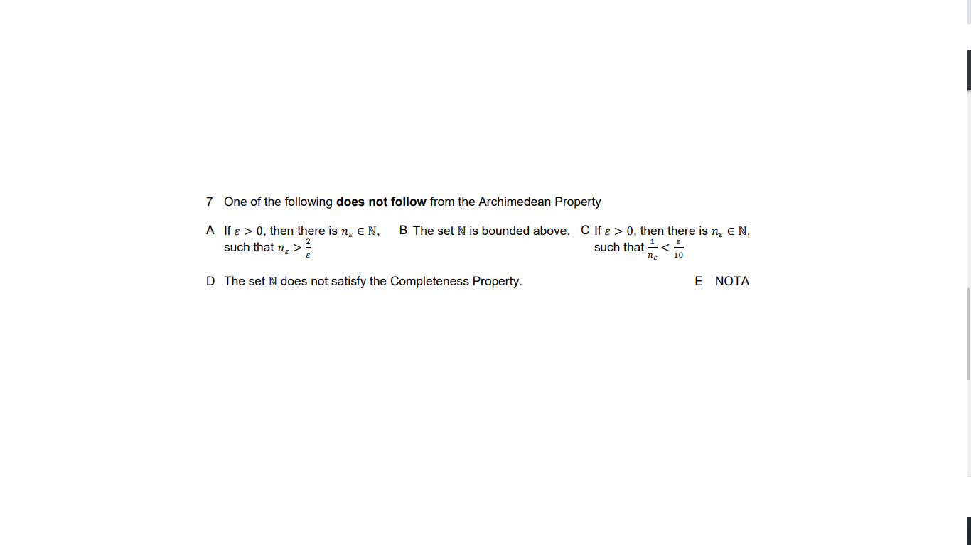 Solved 5 Let A And B Be Nonempty Bounded Subsets Of R Let