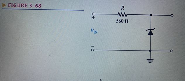 Solved Determine the minimum input voltage required | Chegg.com