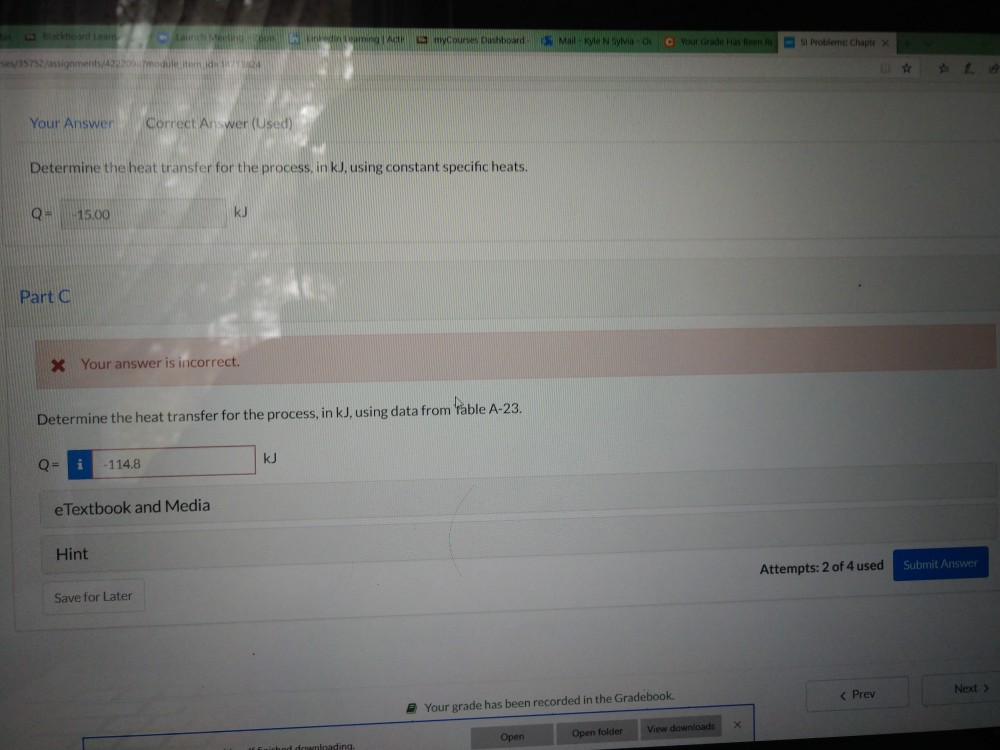 Solved > Thermodynamics MNE 220 TABLE A-23E Ideal Gas | Chegg.com