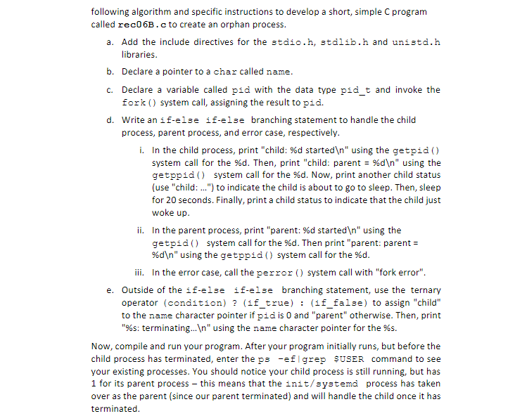 Solved The purpose of this recitation is to write two short | Chegg.com