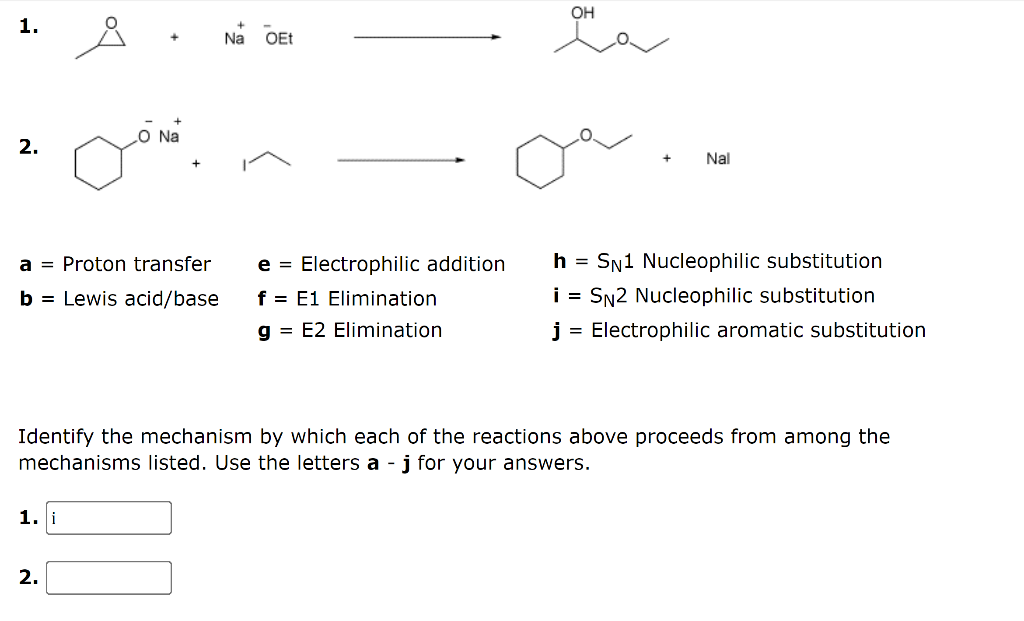 Solved OH 1. Å bar Na OEt O Na 2. تهم + Nal a = Proton | Chegg.com