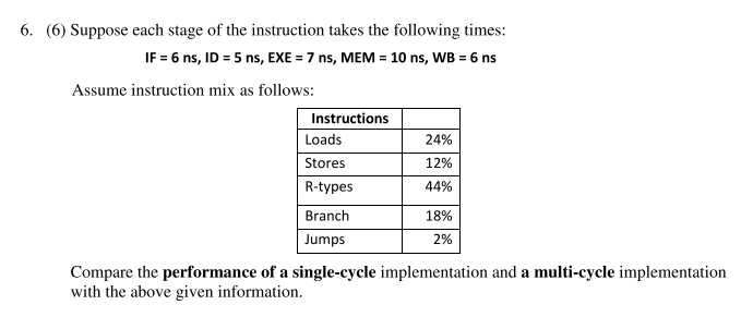 Solved (8) Answer the following questions for the | Chegg.com