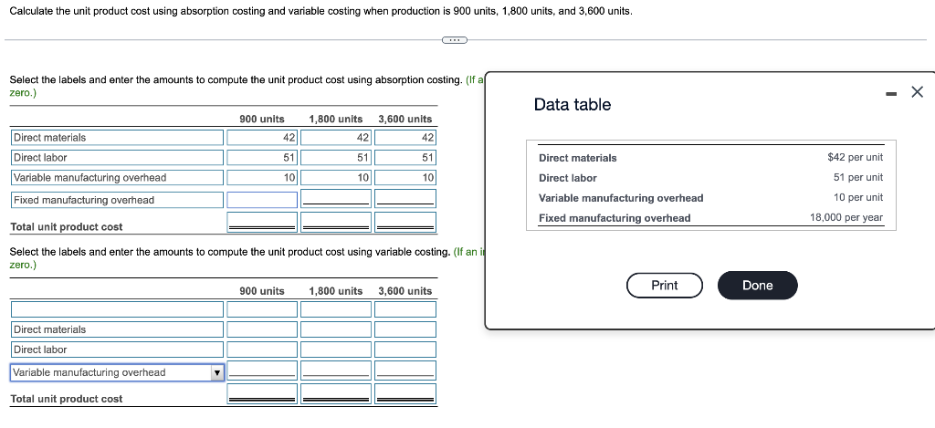 Solved Select the labels and enter the amounts to compute | Chegg.com