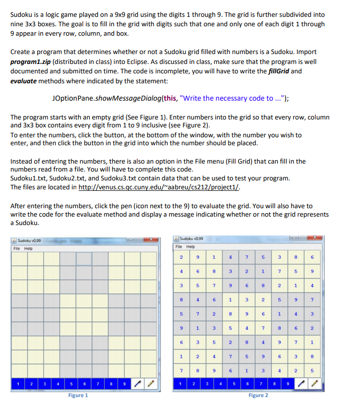 Sudoku is a logic game played on a 9x9 grid using the | Chegg.com