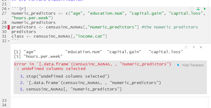 Solved Can anyone assist with this error? The names all | Chegg.com